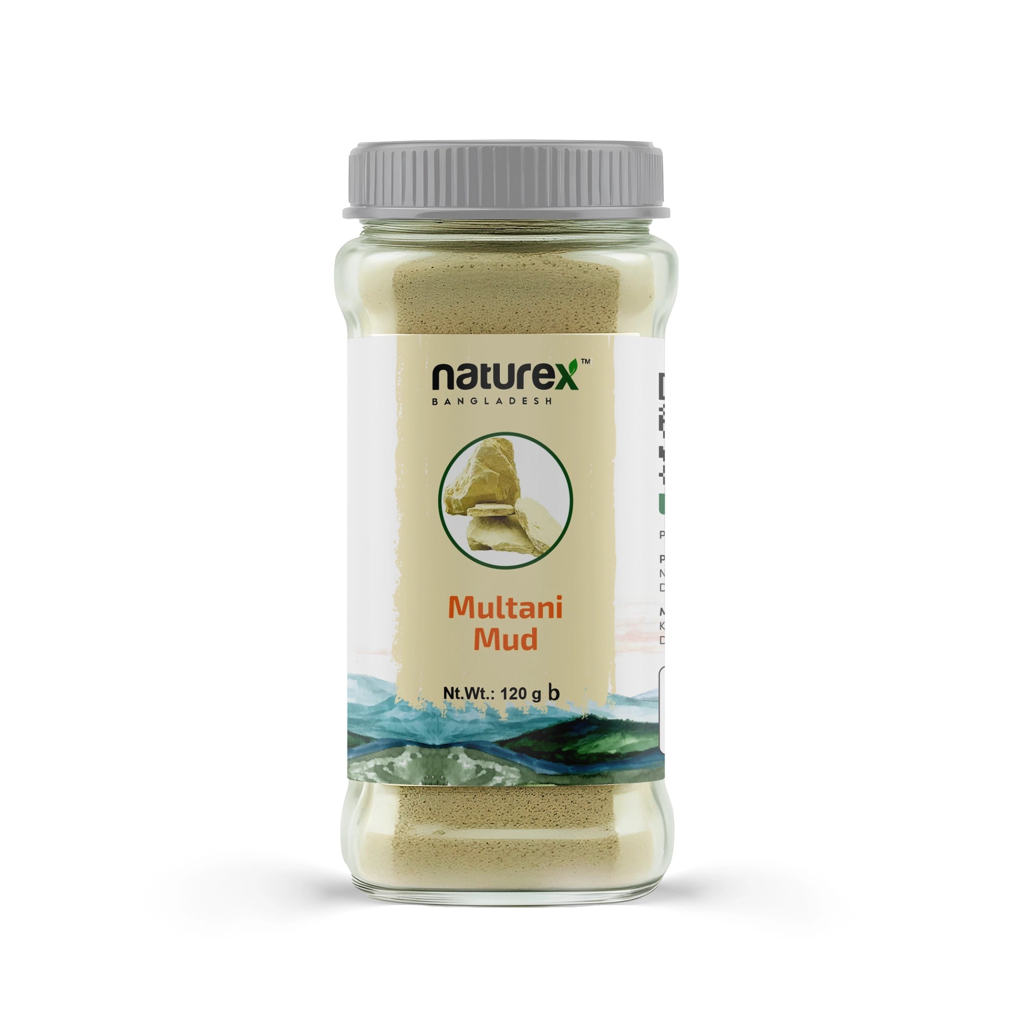 Multani Mud- মুলতানি মাটি-120gm – NatureX Bangladesh